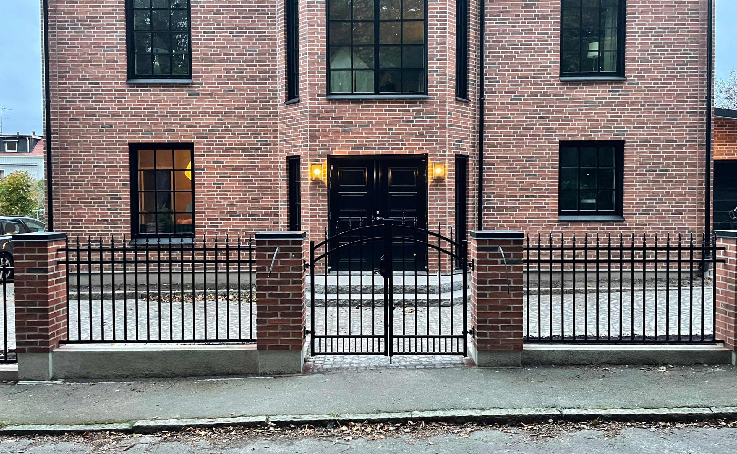 Grindar i smide i Stockholm